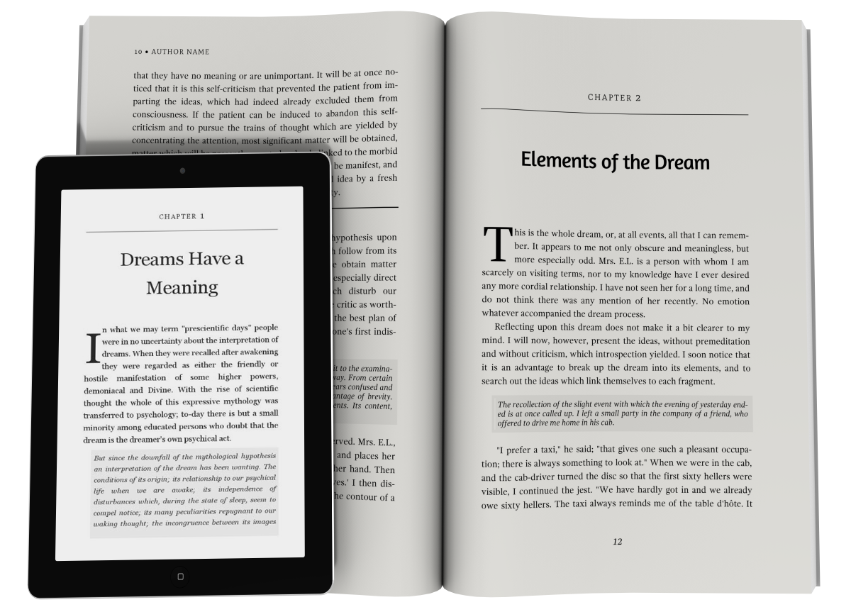 Non-Fiction and Reference – Book Design Templates