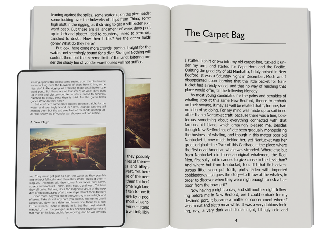 Book Design Templates for Word, KDP, Ingram Spark, Lulu and More.