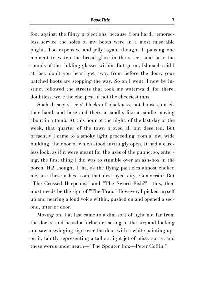 Legend — Elegant Novel Book Design Template | Word, InDesign – Book ...